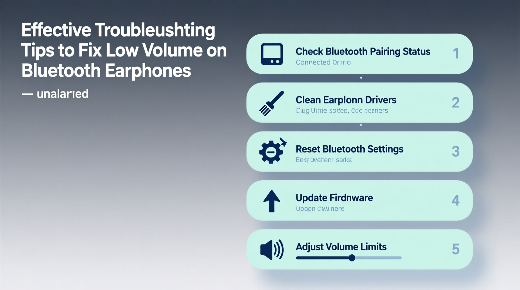 Effective Troubleshooting Tips To Fix Low Volume On Bluetooth Earphones