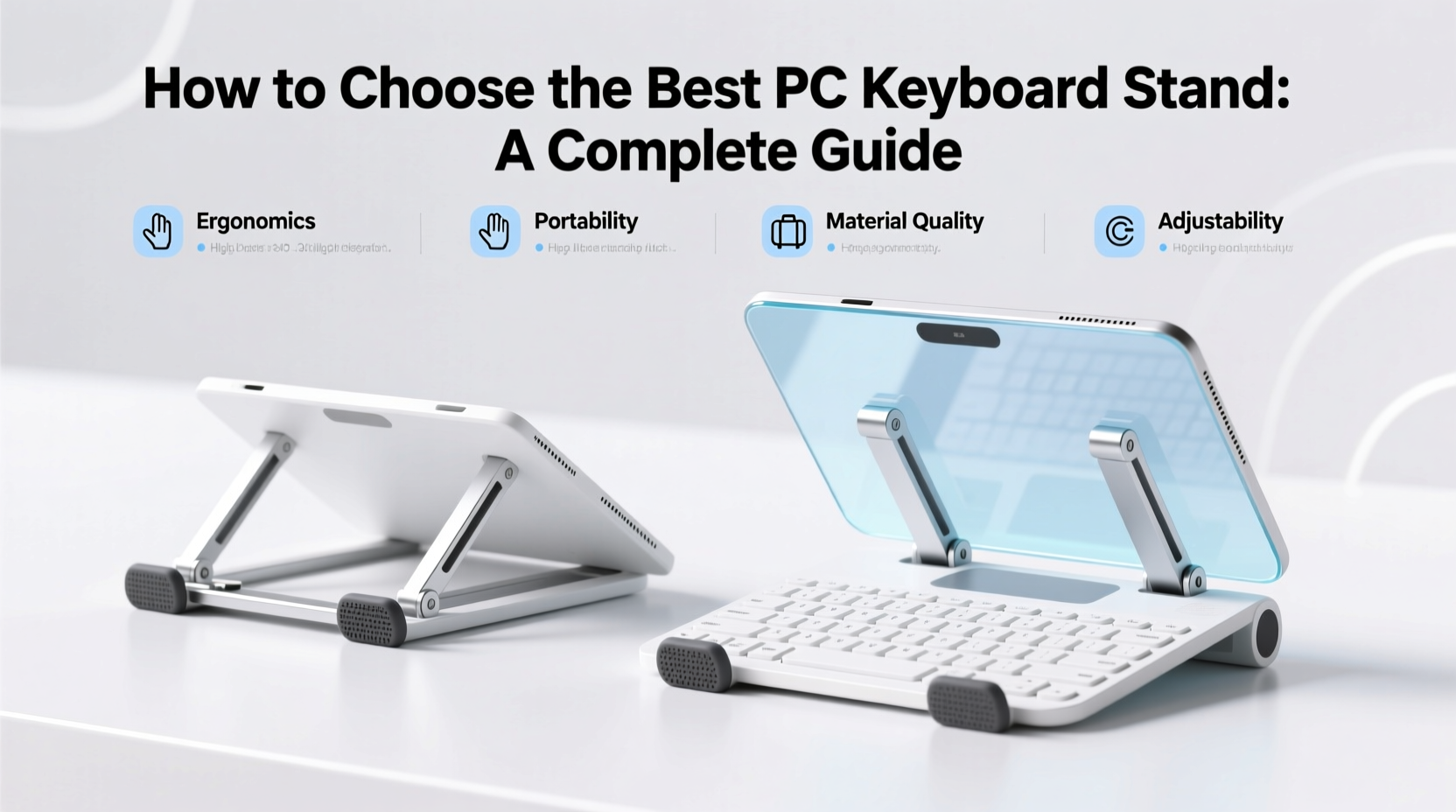 How to Choose the Best PC Keyboard Stand Foldout for Ergonomic Comfort