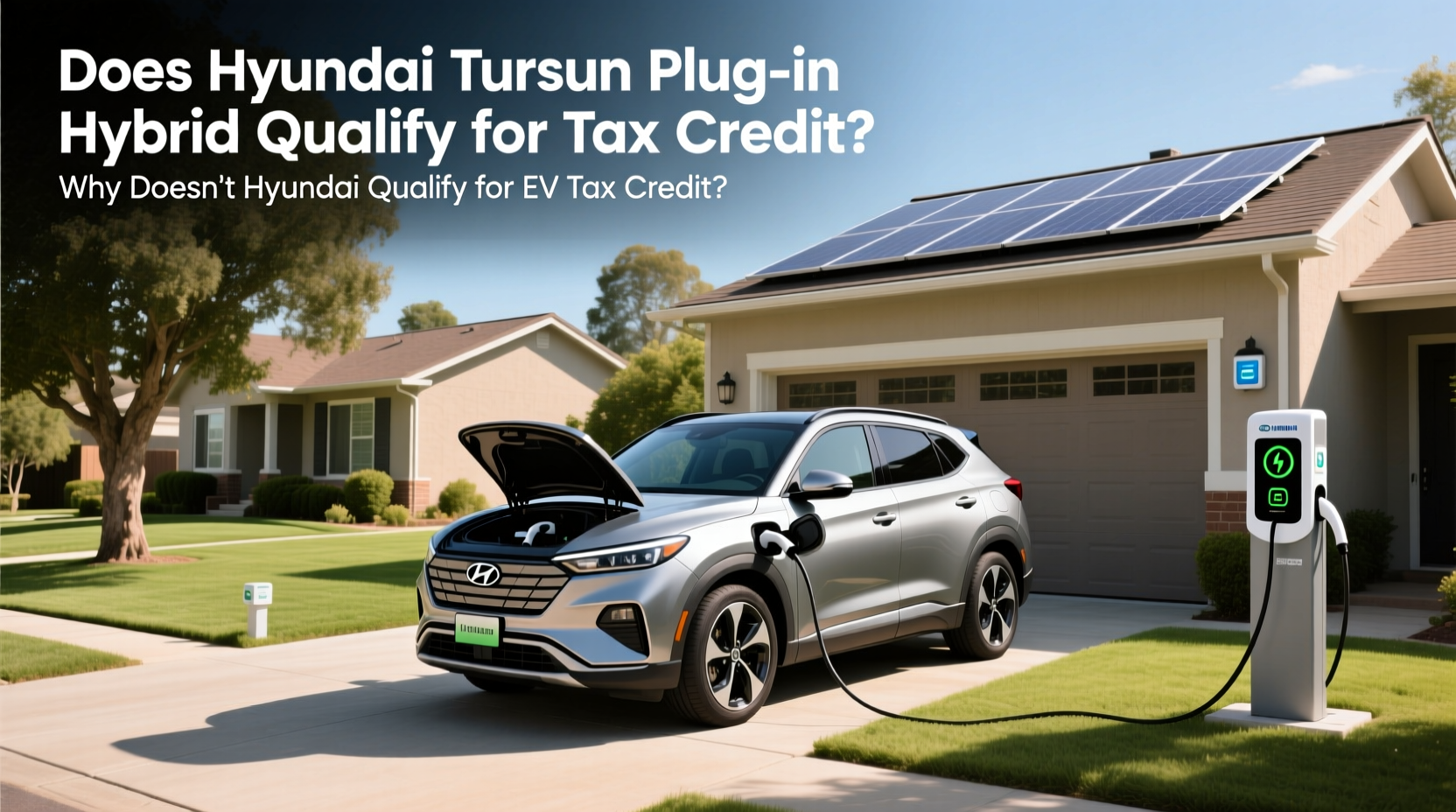 Hyundai Tucson Plug-in Hybrid tax credit guide