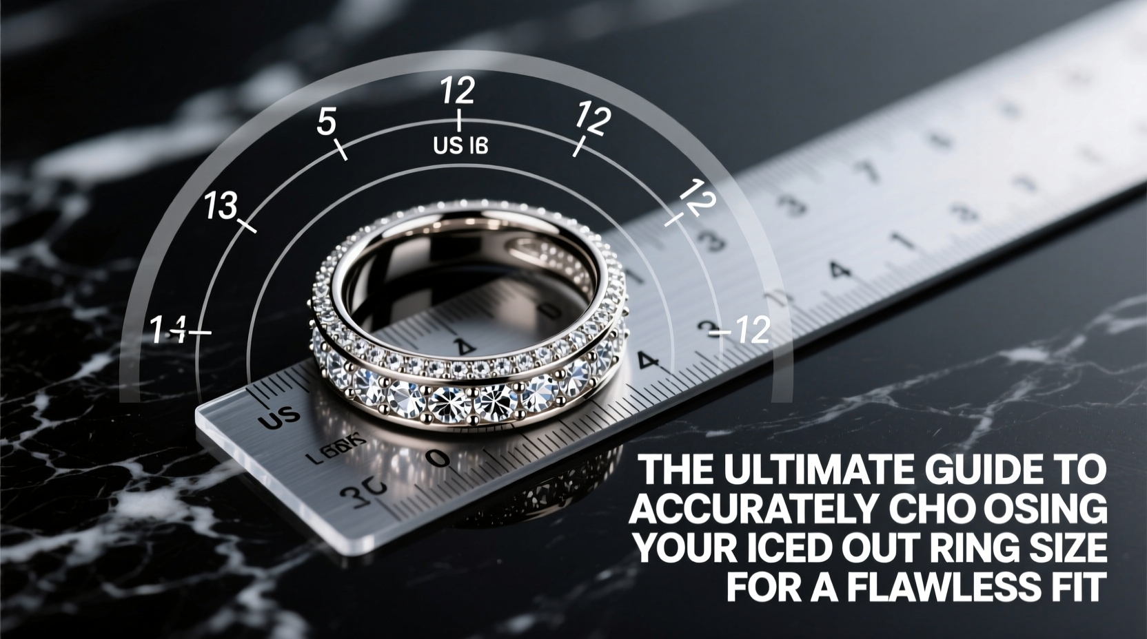 The Ultimate Guide To Accurately Choosing Your Iced Out Ring Size For A ...