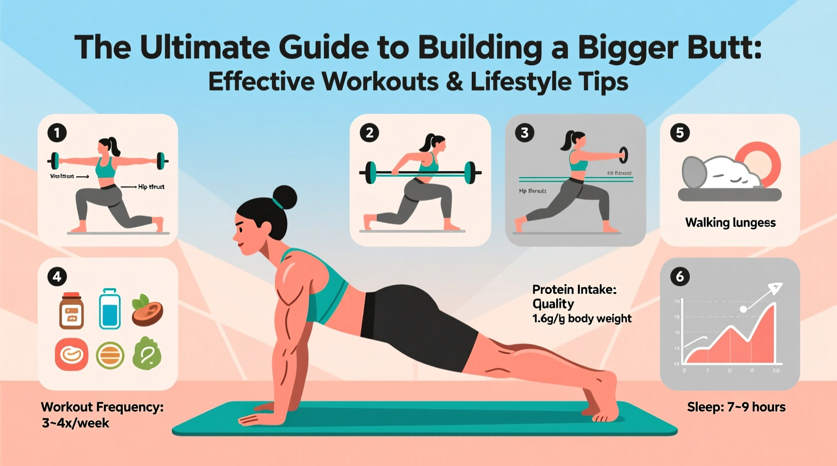 The Ultimate Guide To Building A Bigger Butt Effective Workouts And ...