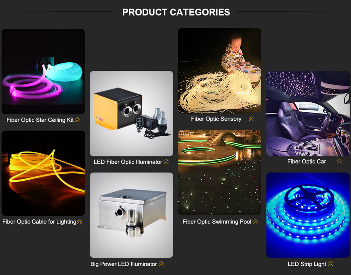 Guangzhou Mayki Lighting Limited - fiber optic lighting, fiber optic ...