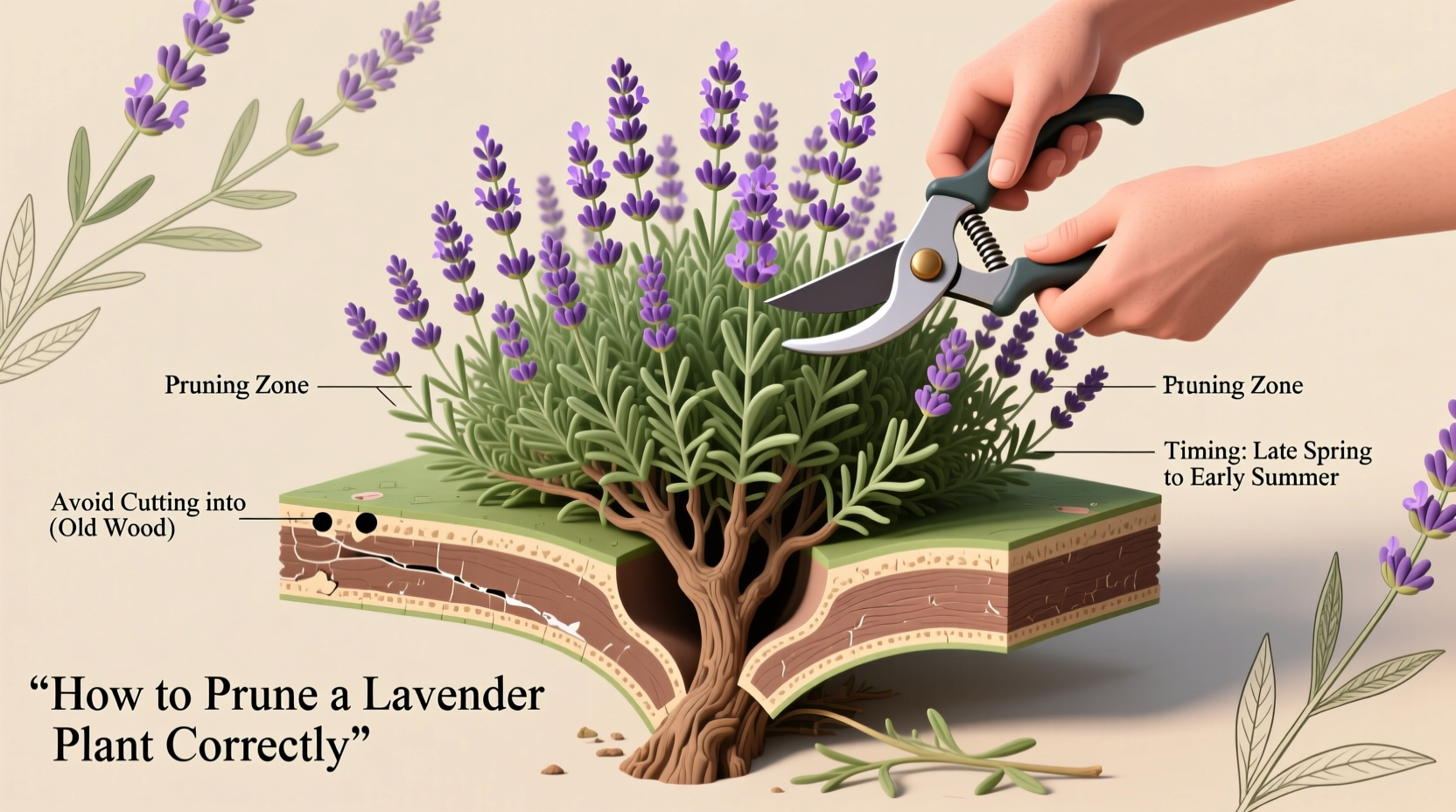 How to Prune a Lavender Plant Correctly