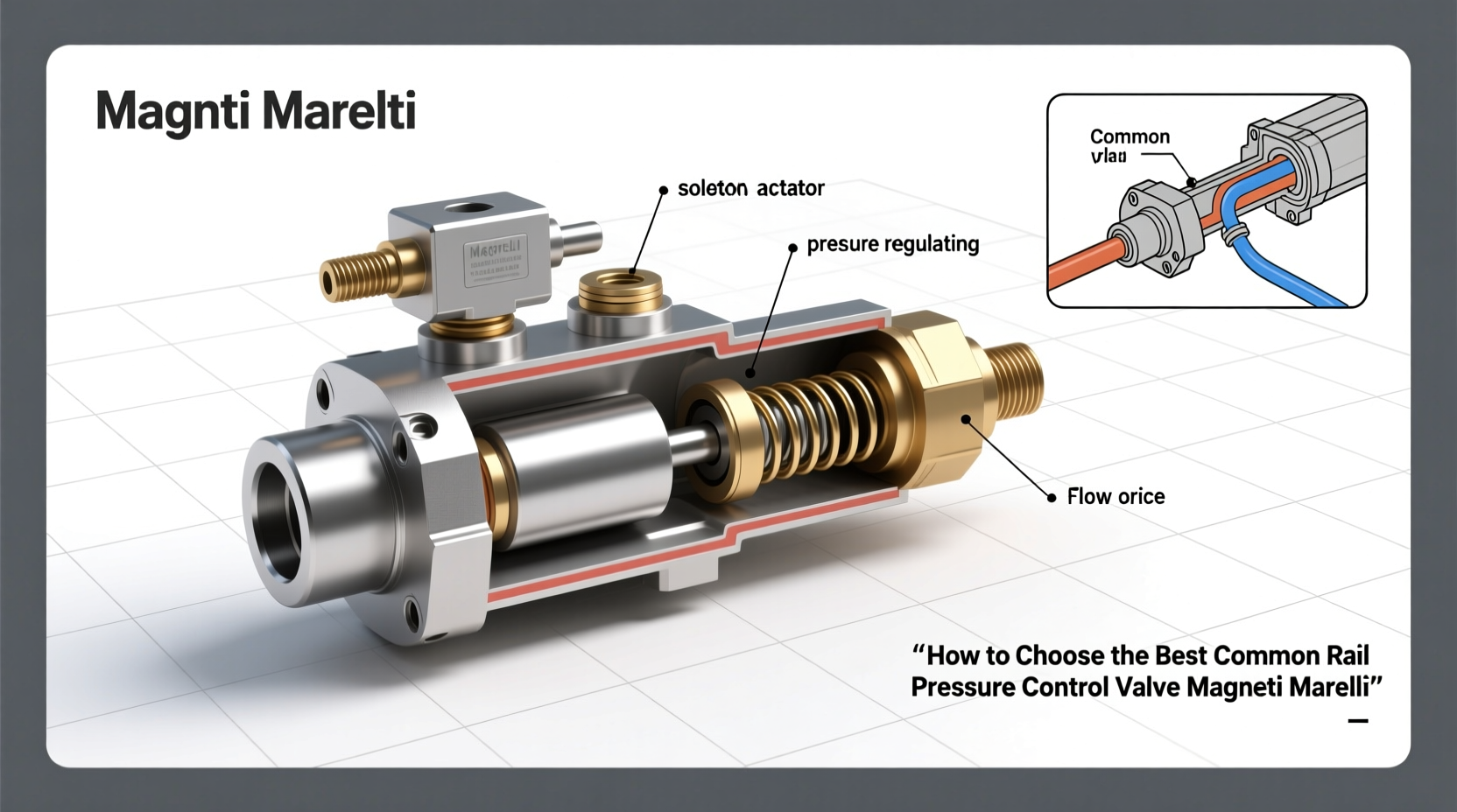 How to Choose the Best Common Rail Pressure Control Valve Magneti Marelli