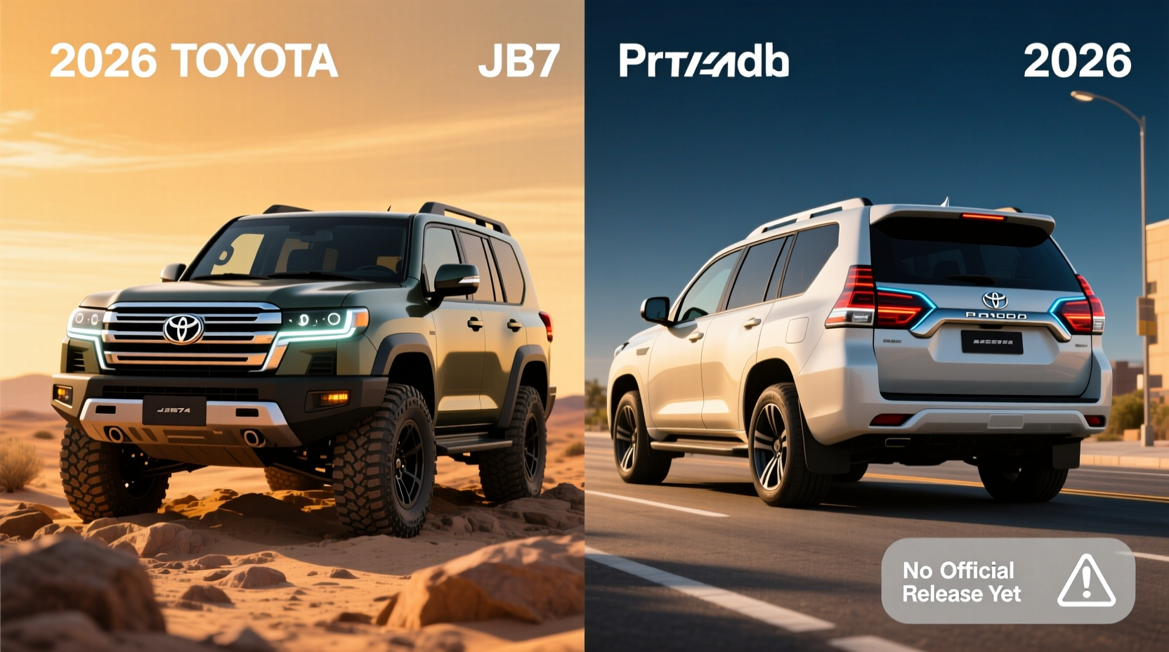 JB74 vs Prado 2026: No Official Toyota Prado 2026 Release Yet