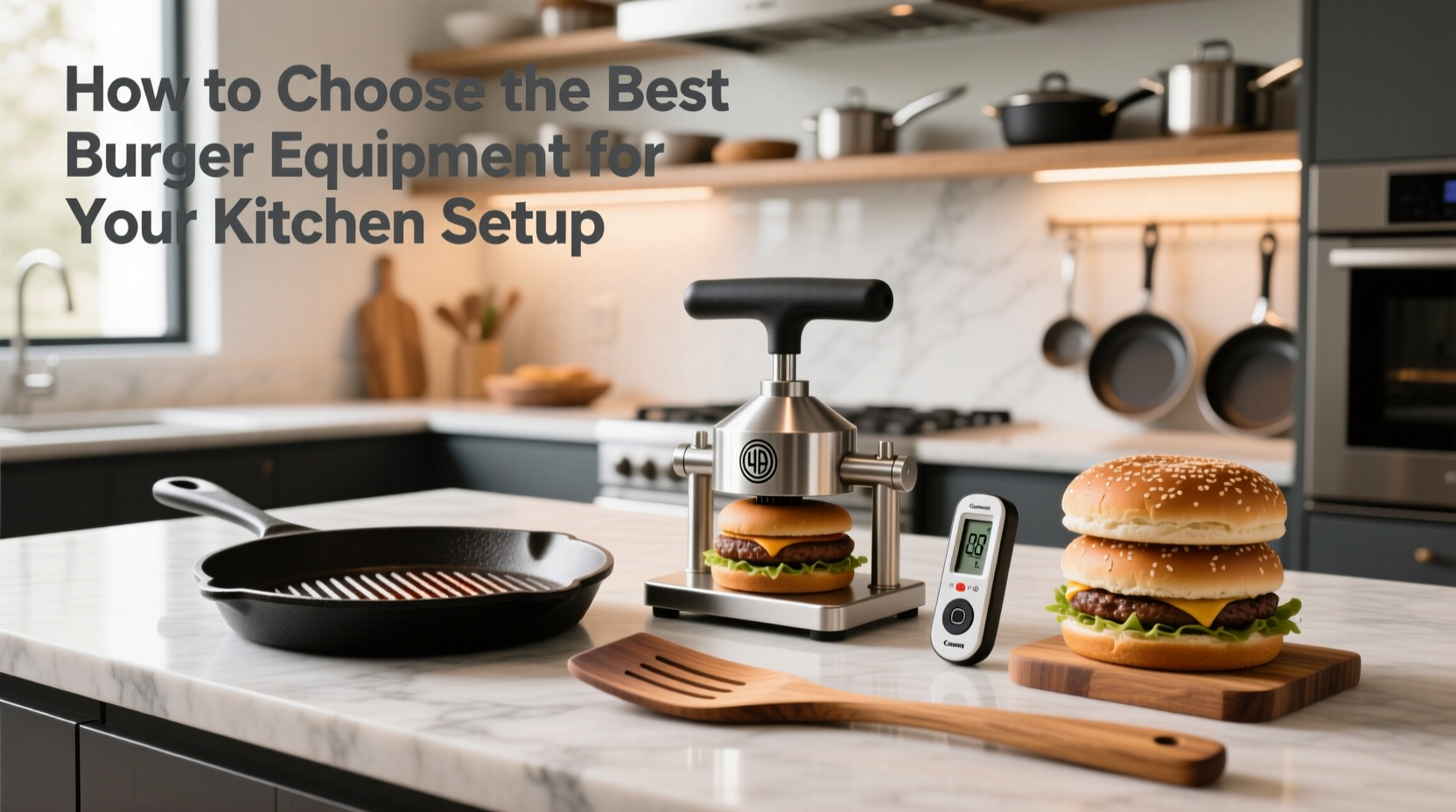 How to Choose the Best Burger Equipment for Your Kitchen Setup