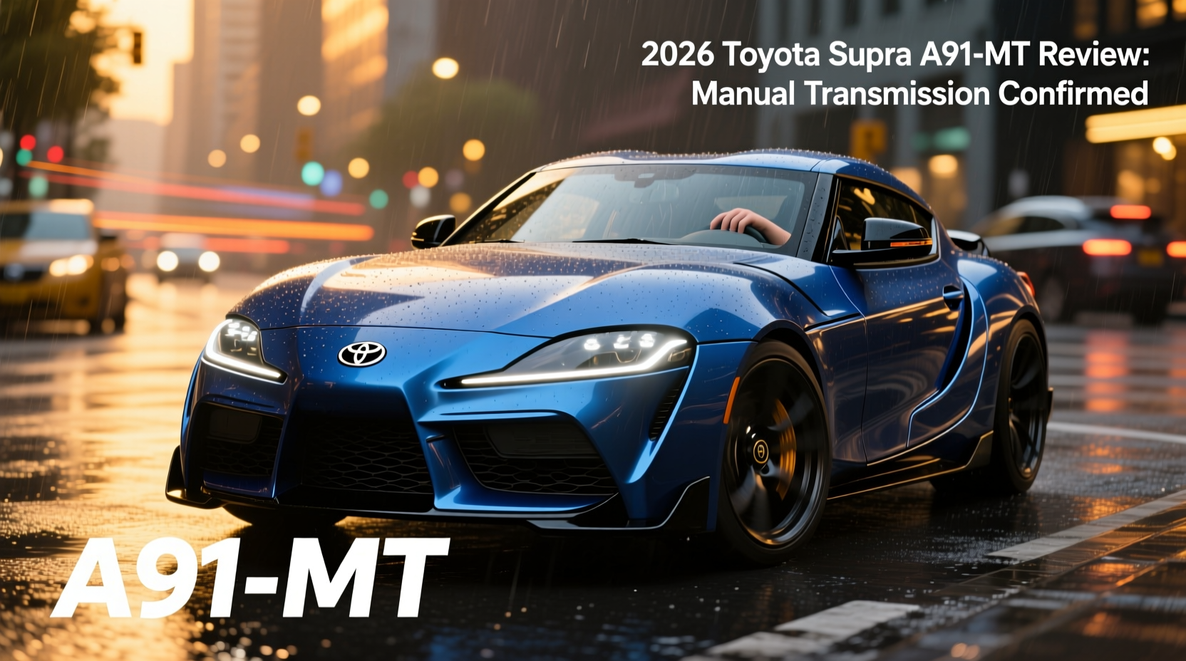 2026 Toyota Supra A91-MT Review: Manual Transmission Confirmed