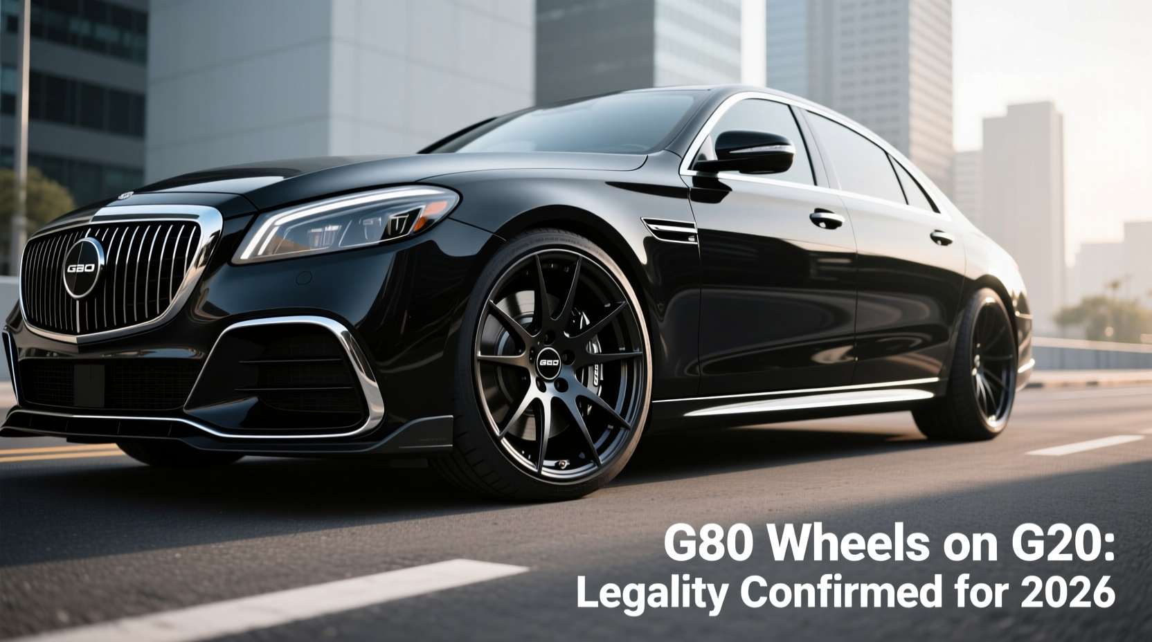 G80 Wheels on G20: Legality Confirmed for 2026