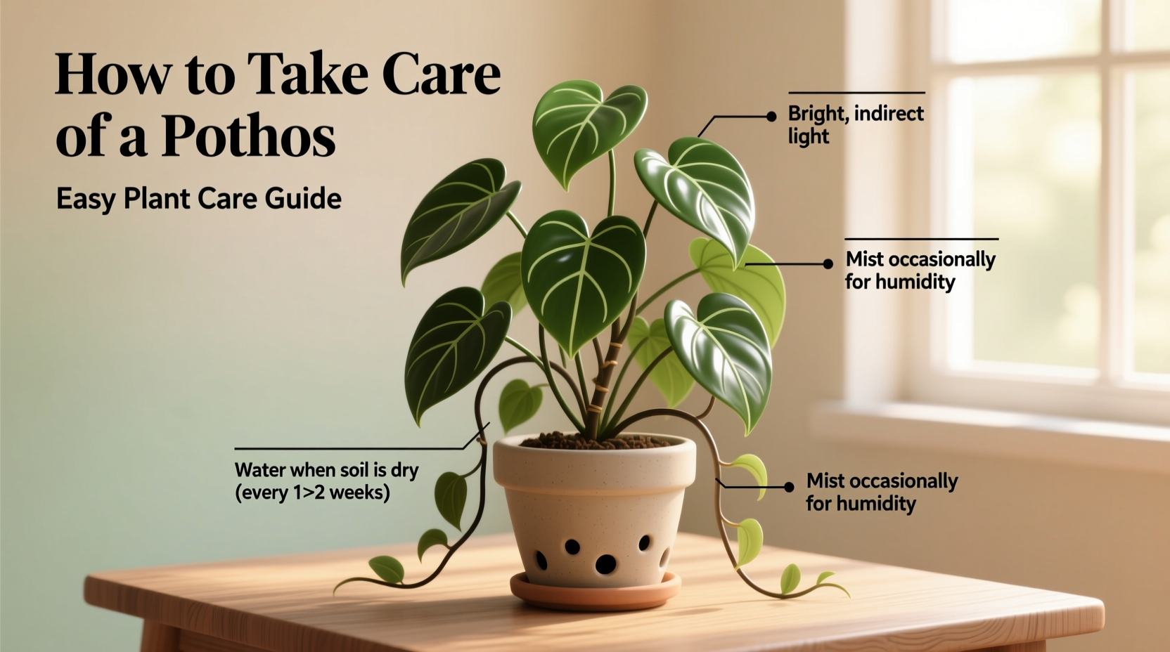 How To Take Care Of Pothos Plant
