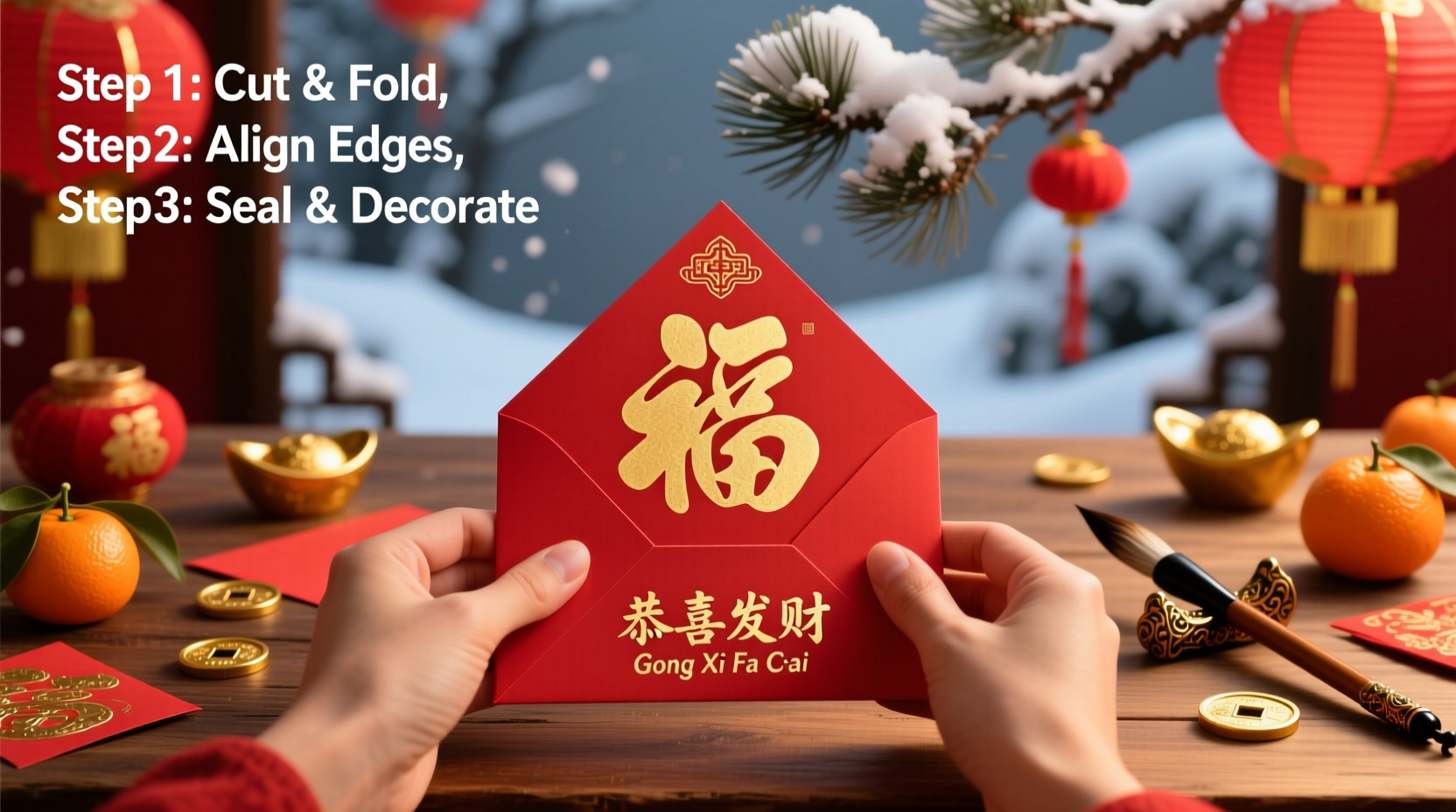 How to Make a Chinese New Year Red Envelope