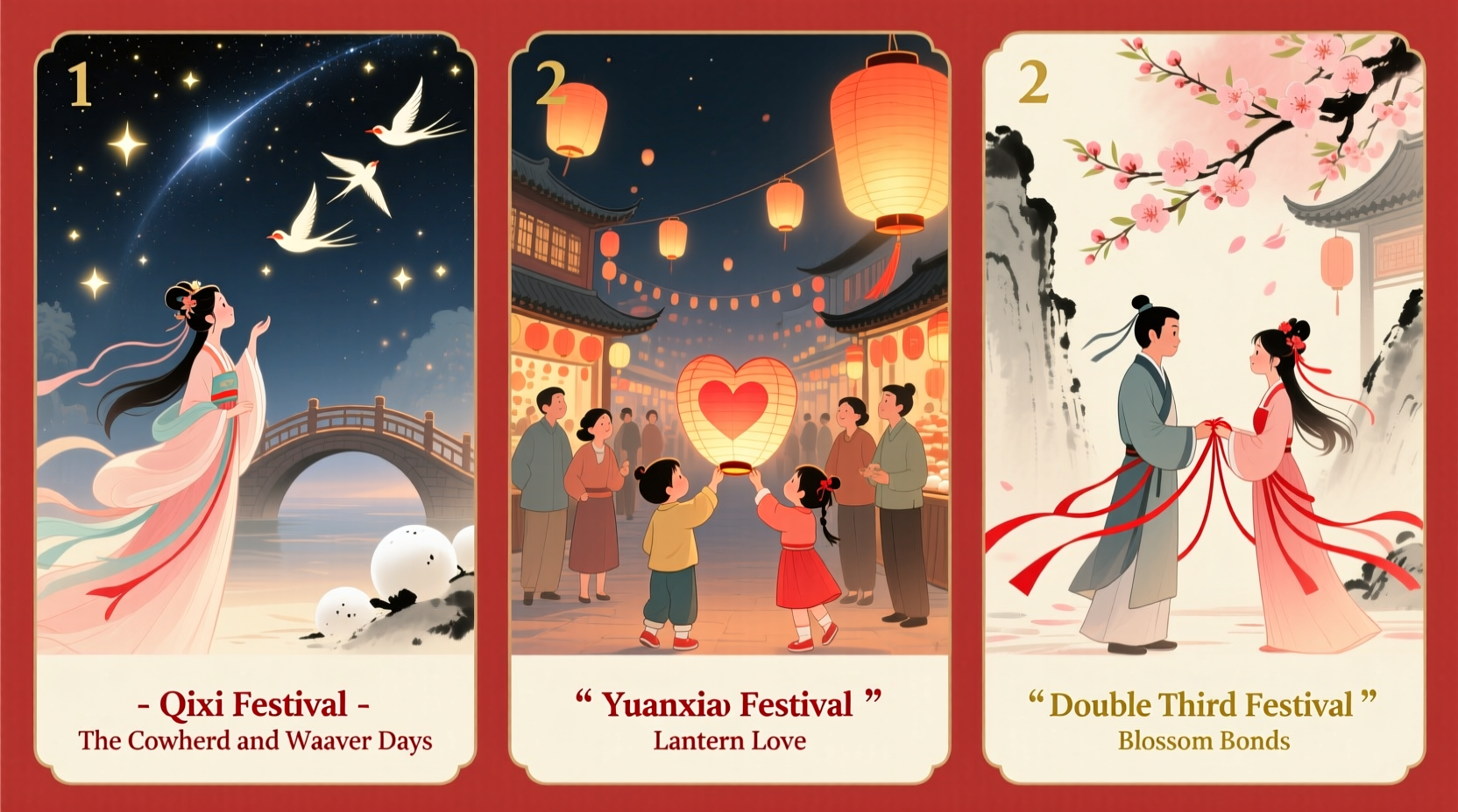 How Many Chinese Valentine's Days Are Celebrated Annually?