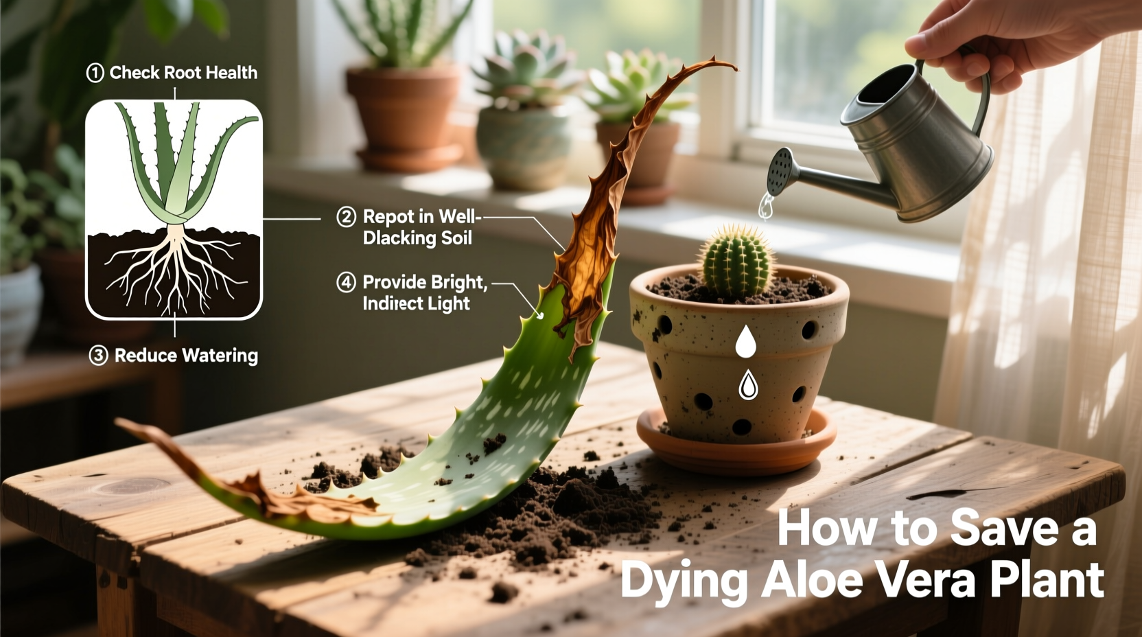 How to Save a Dying Aloe Vera Plant