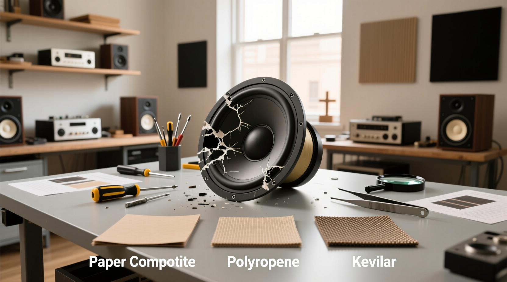 How to Fix a Pushed-in Speaker Cone: A Practical Guide