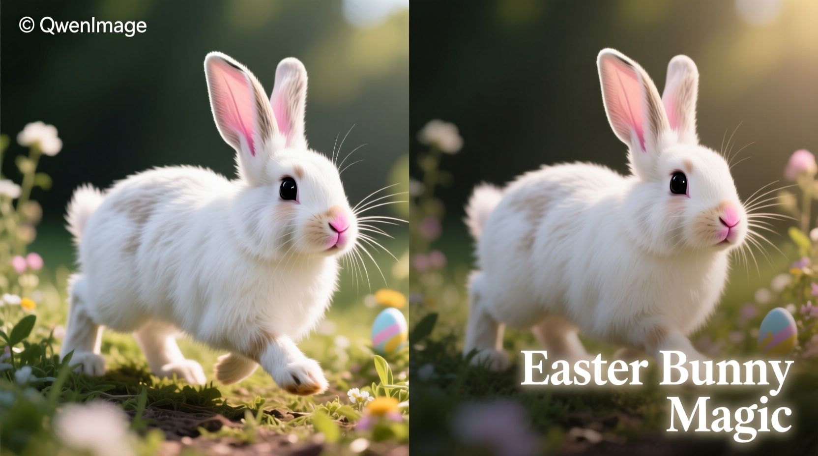 How to Photoshop Easter Bunny into a Picture