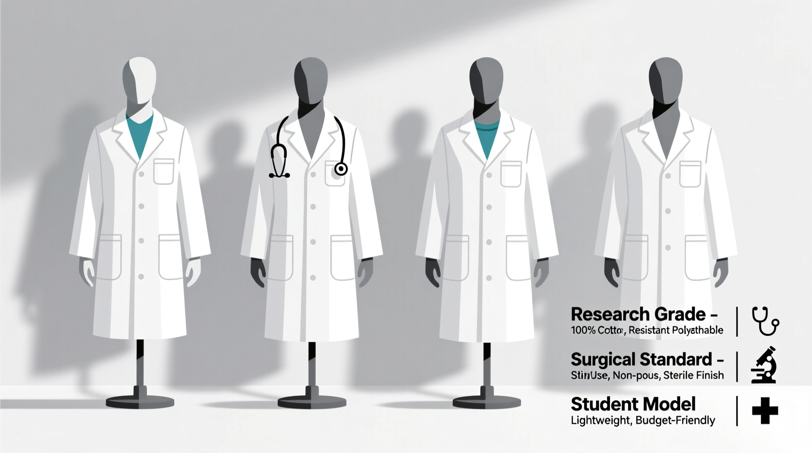 How to Choose the Best Lab Coat White for Your Needs