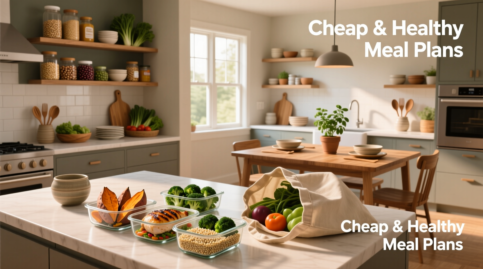 How to Build Cheap and Healthy Meal Plans on a Budget