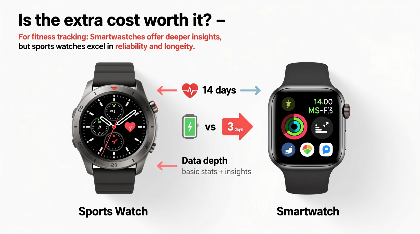 Sports Watch Vs Smartwatch Is The Extra Money For A Smartwatch Really ...