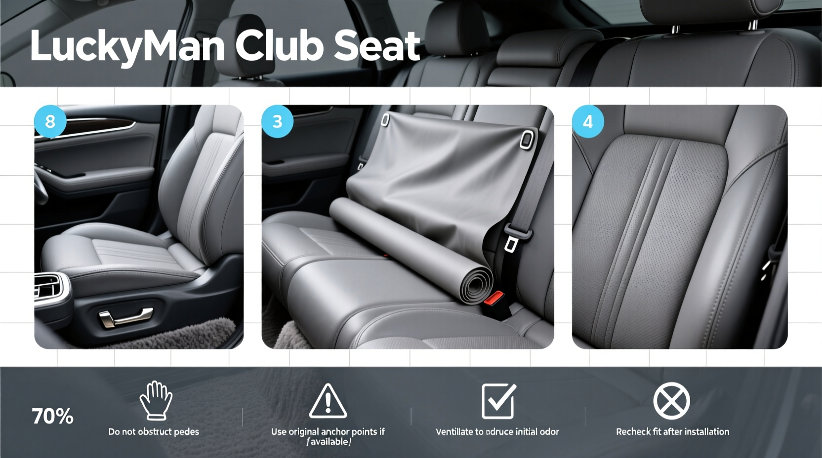 Lucky Man Seat Covers