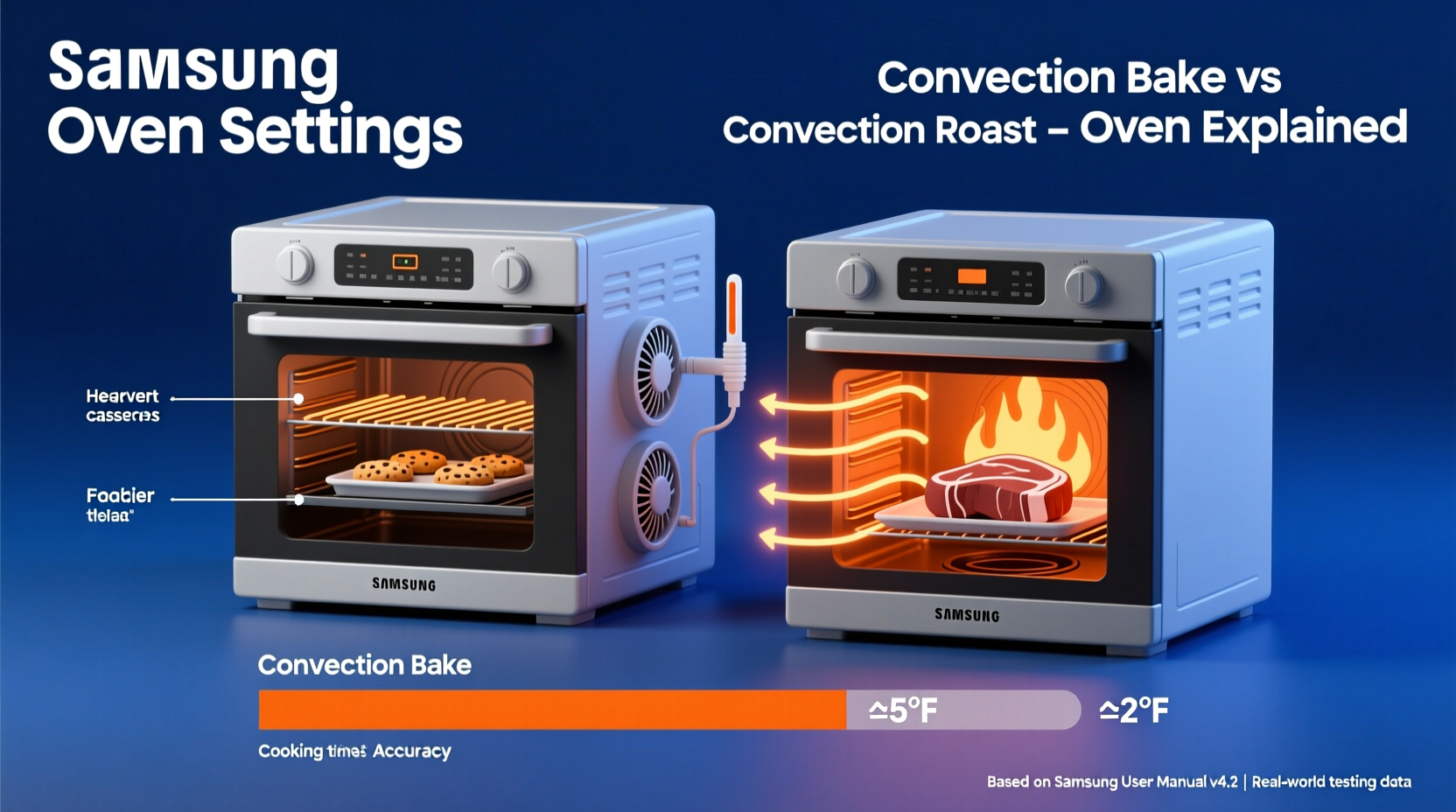 Convection Bake Vs Convection Roast On A Samsung Oven Is There Really A ...