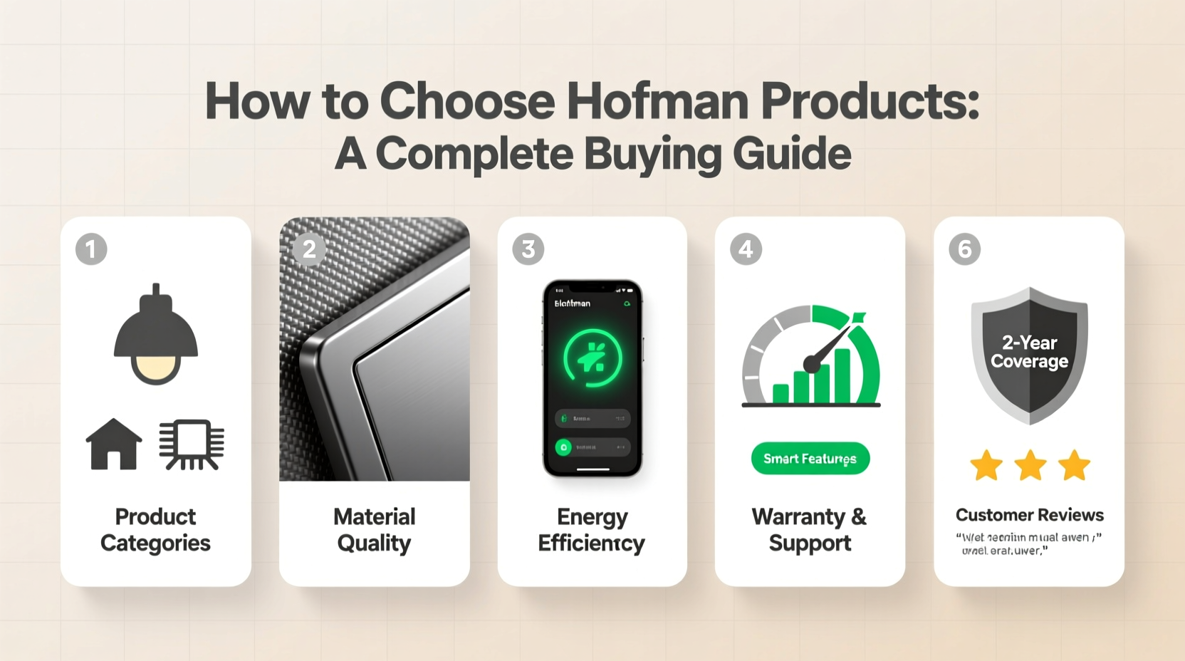How to Choose Hoffman Products: A Complete Buying Guide