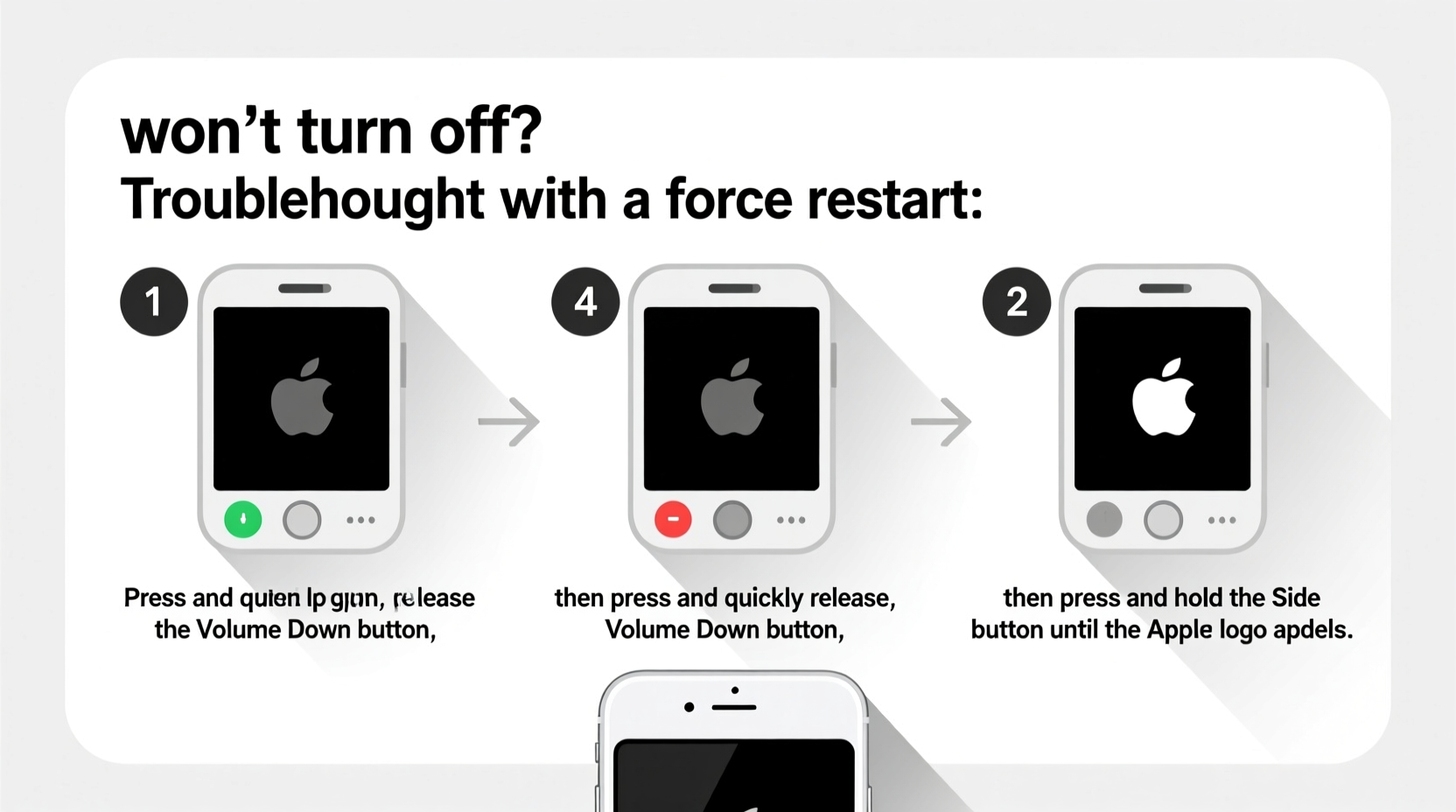 Iphone Wont Turn Off Troubleshoot Force Restart Your Device