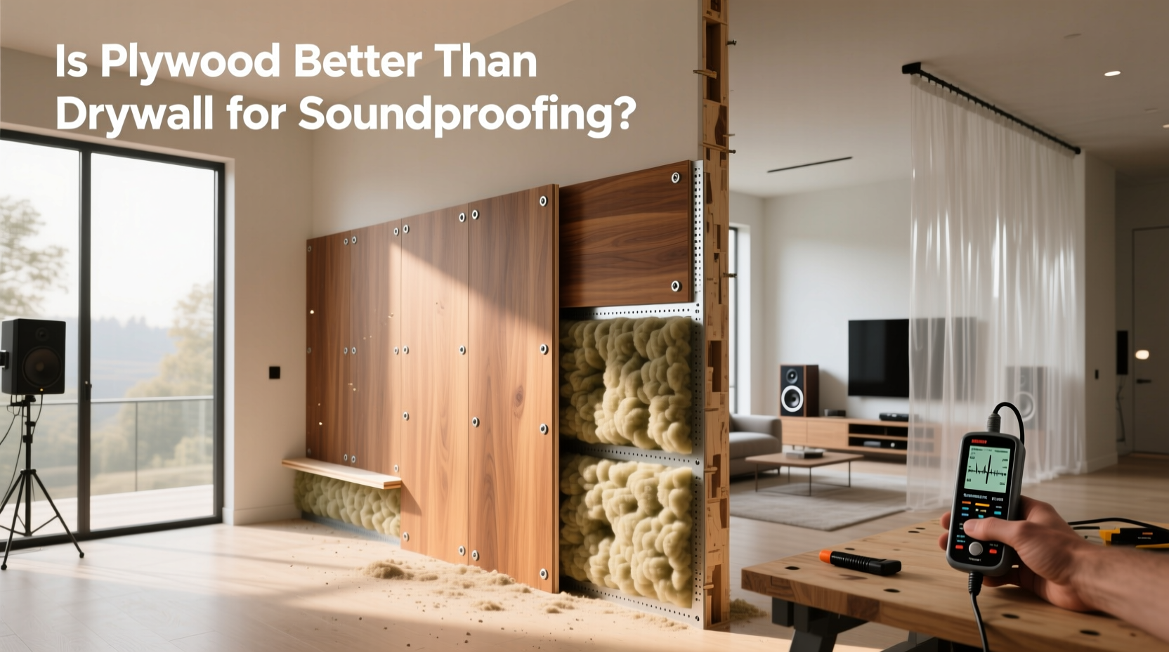 MDF vs Plywood Soundproofing Guide: How to Choose