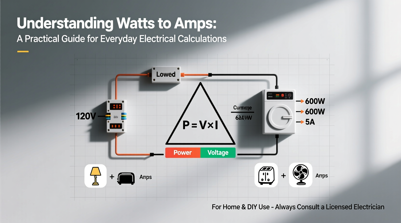 Understanding How To Convert Watts To Amps A Practical Guide For ...