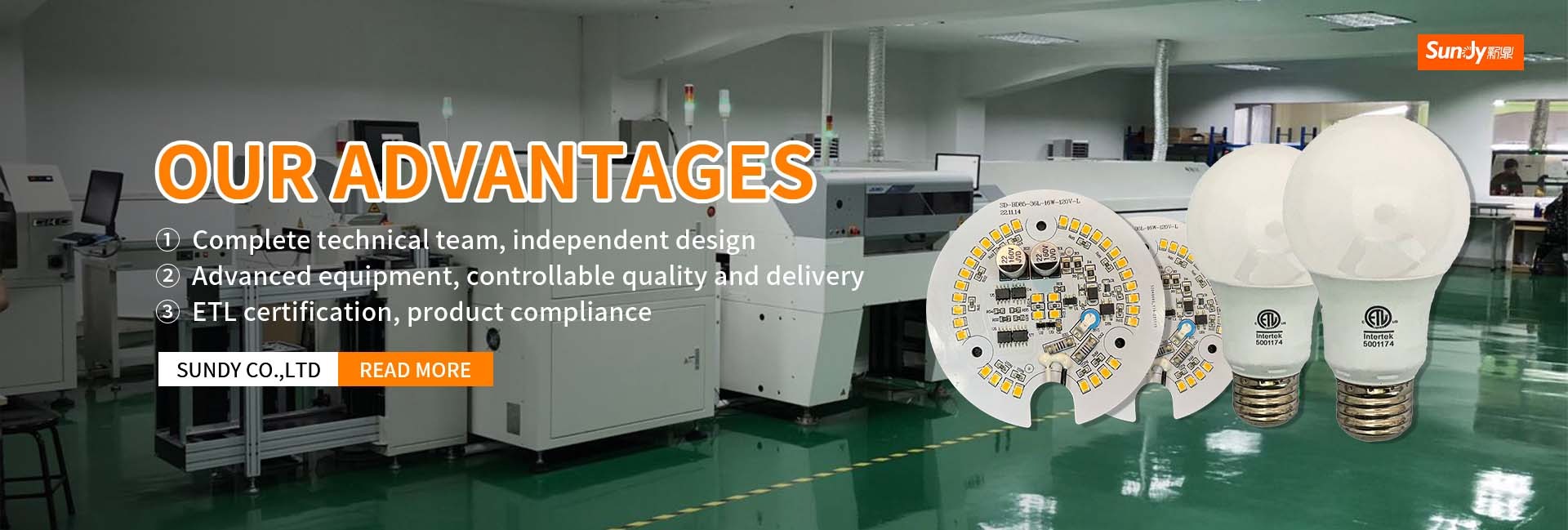 Zhongshan Sundy Electronic Technology Co., Ltd. - LED Bulb, LED Module