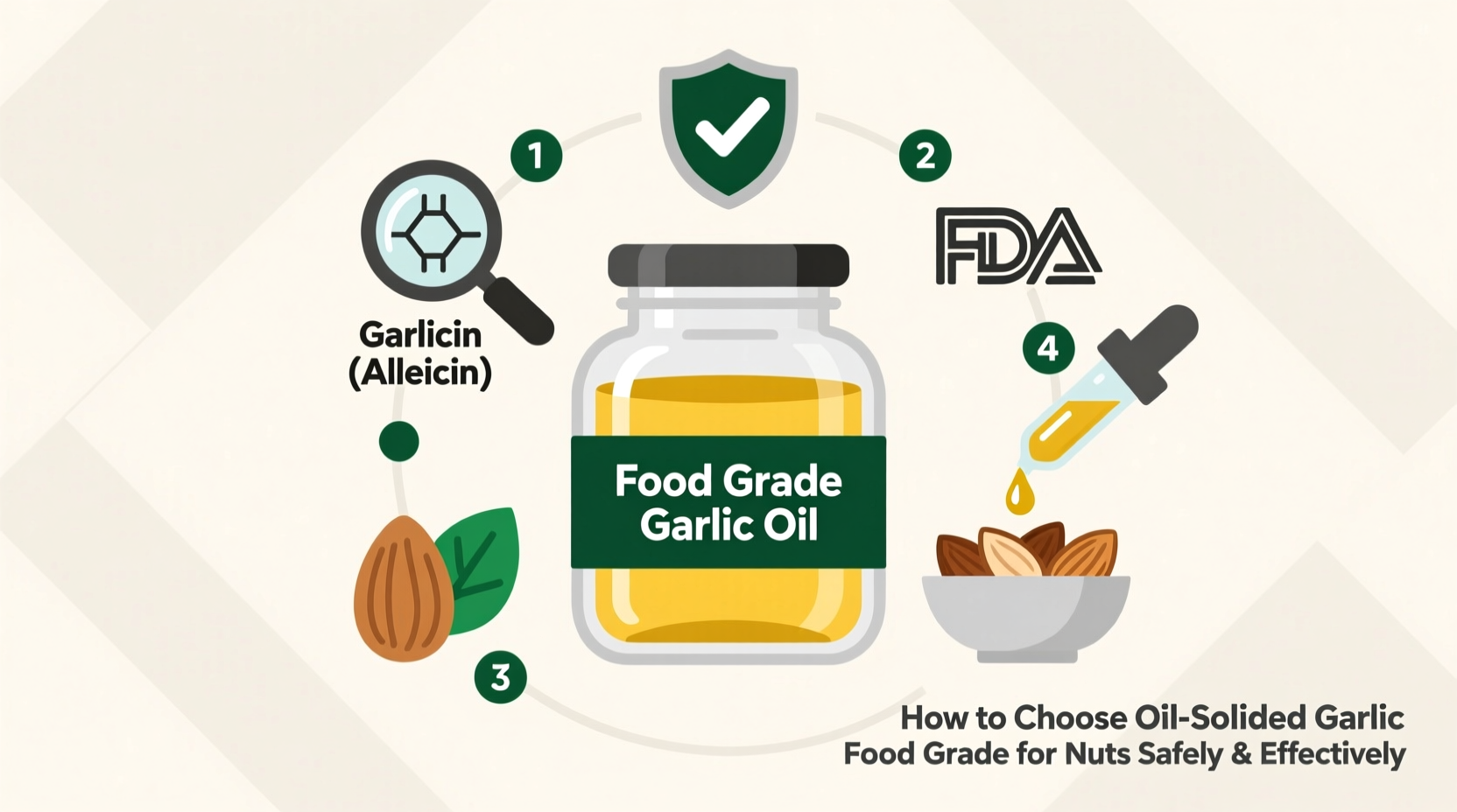 How to Choose Oil Soluble Garlic Food Grade for Nuts Safely & Effectively