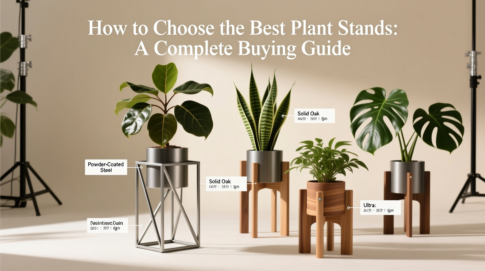 How to Choose the Best Metal Plant Stands for Your Indoor and Outdoor ...