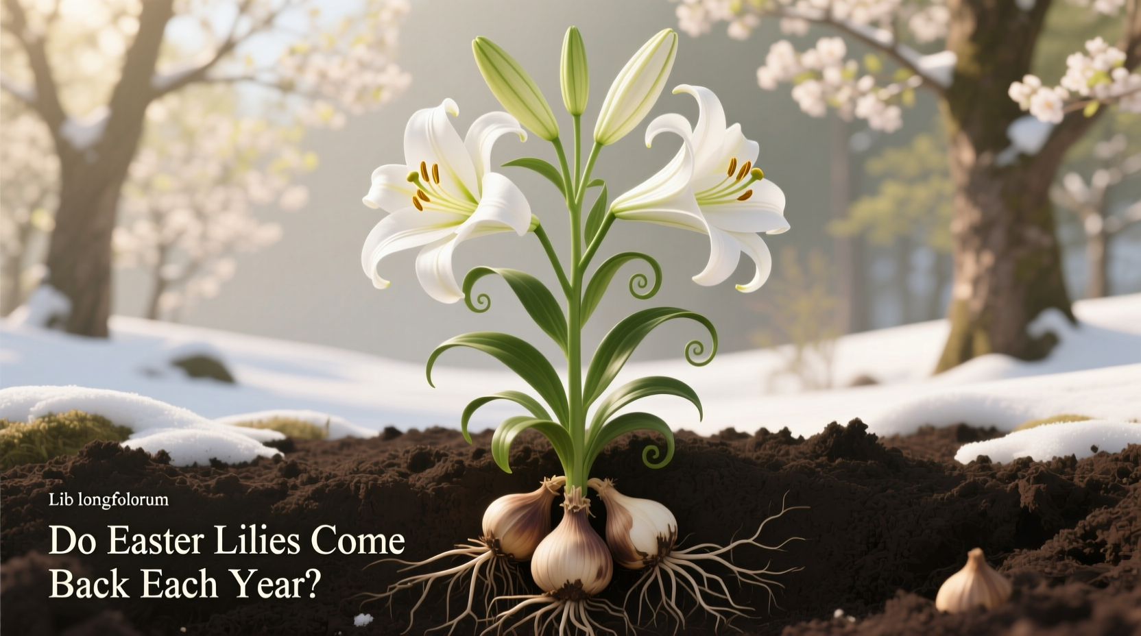 Do Easter Lilies Come Back Each Year?