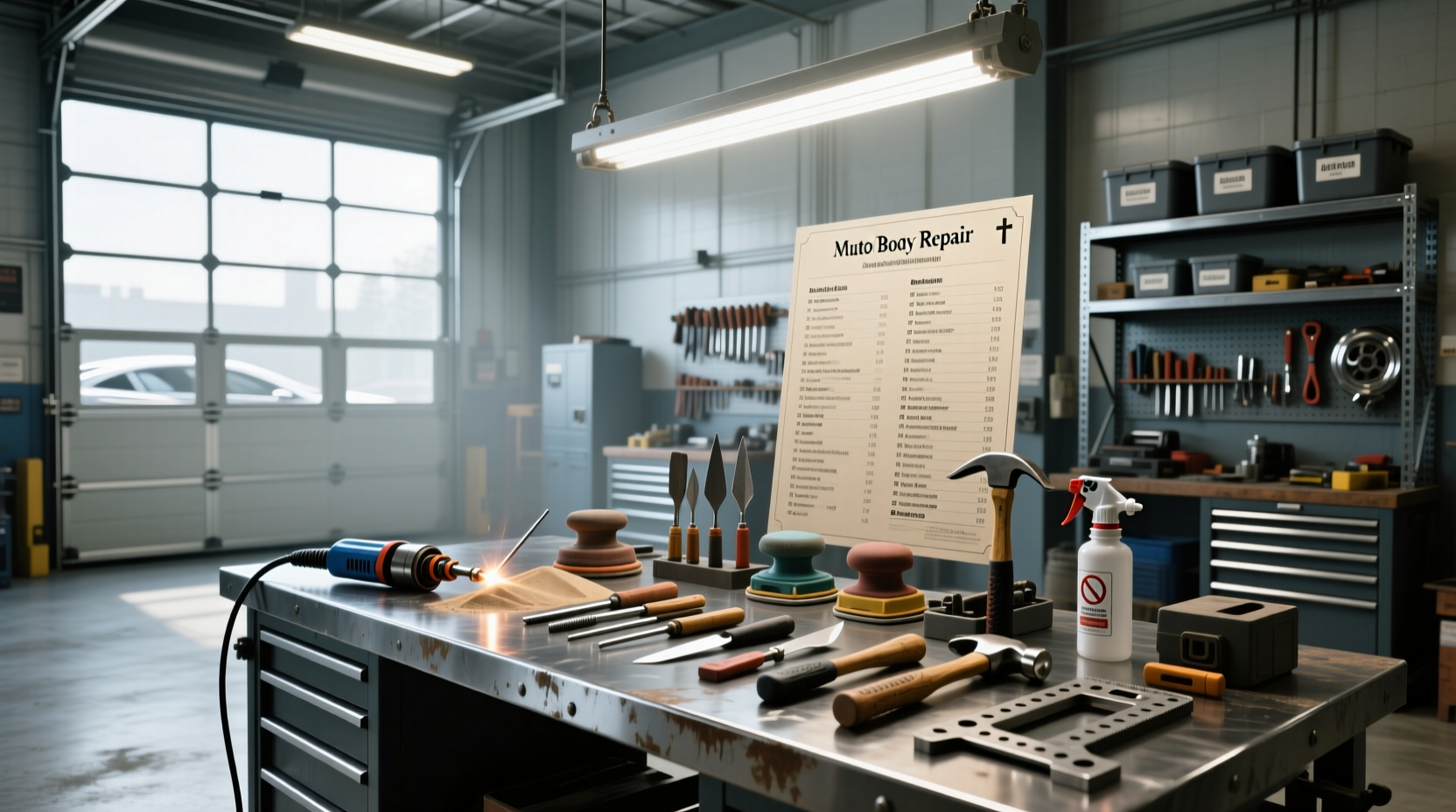 What Tools Are Needed for Auto Body Repair? Complete List & Guide