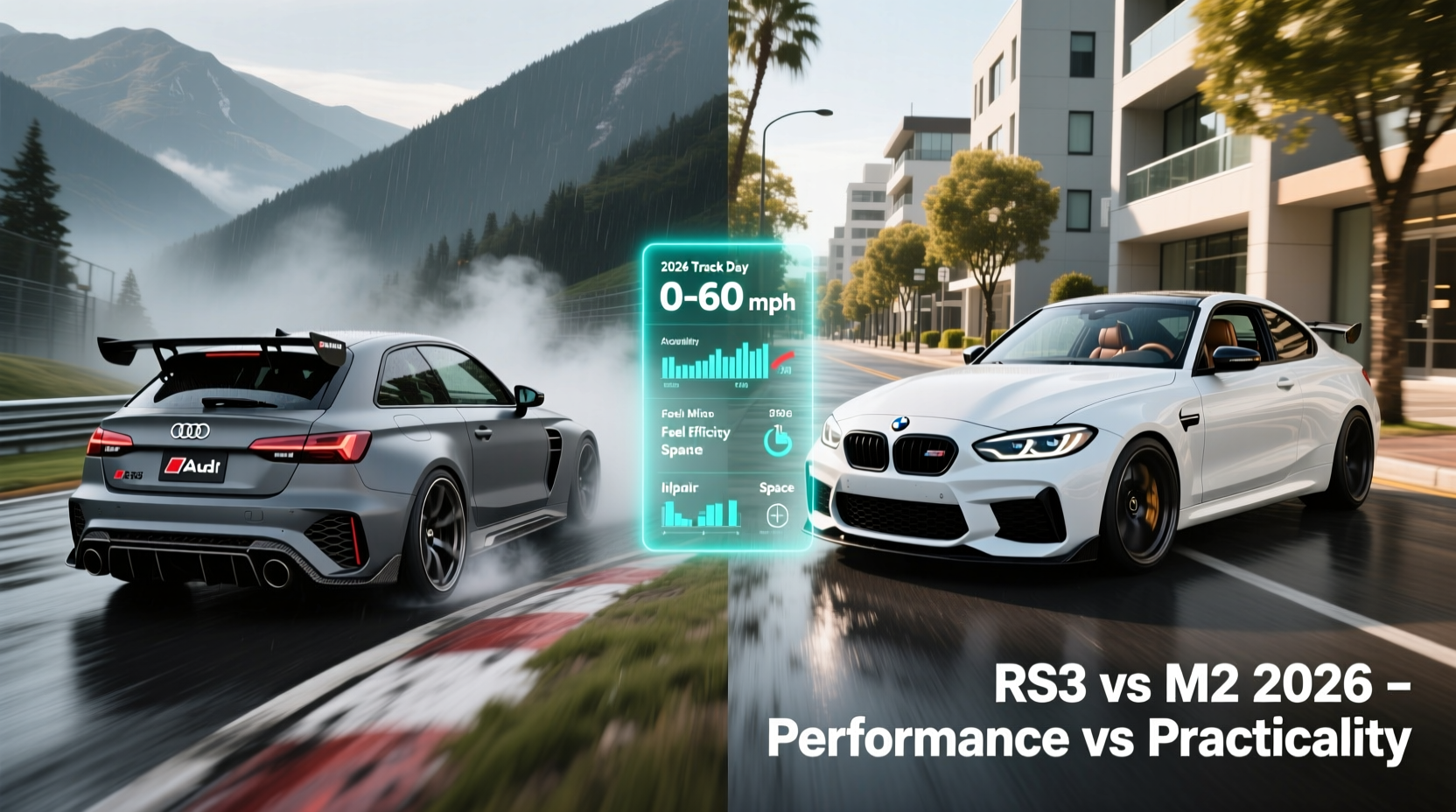 RS3 vs M2 2026: Track-Day Versatility vs Daily Usability