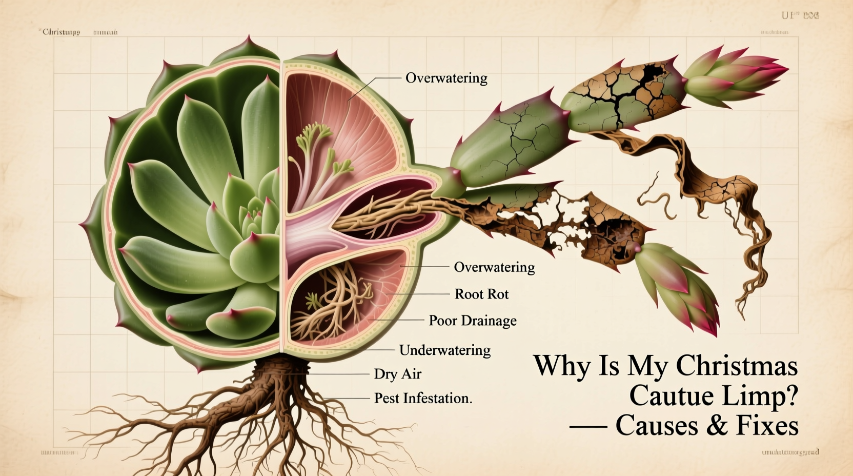 Why Is My Christmas Cactus Limp? Causes & Fixes