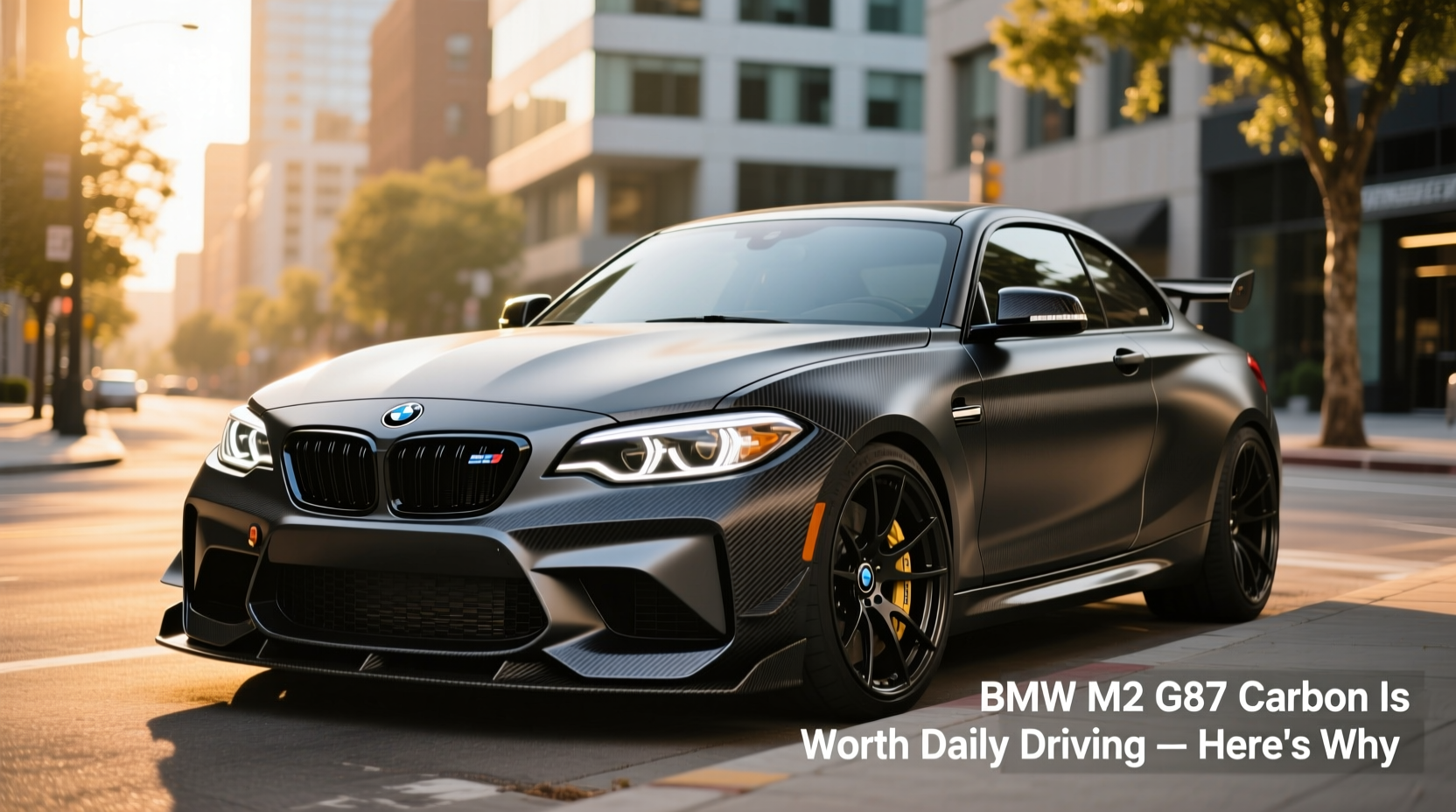 BMW M2 G87 Carbon Is Worth Daily Driving — Here's Why
