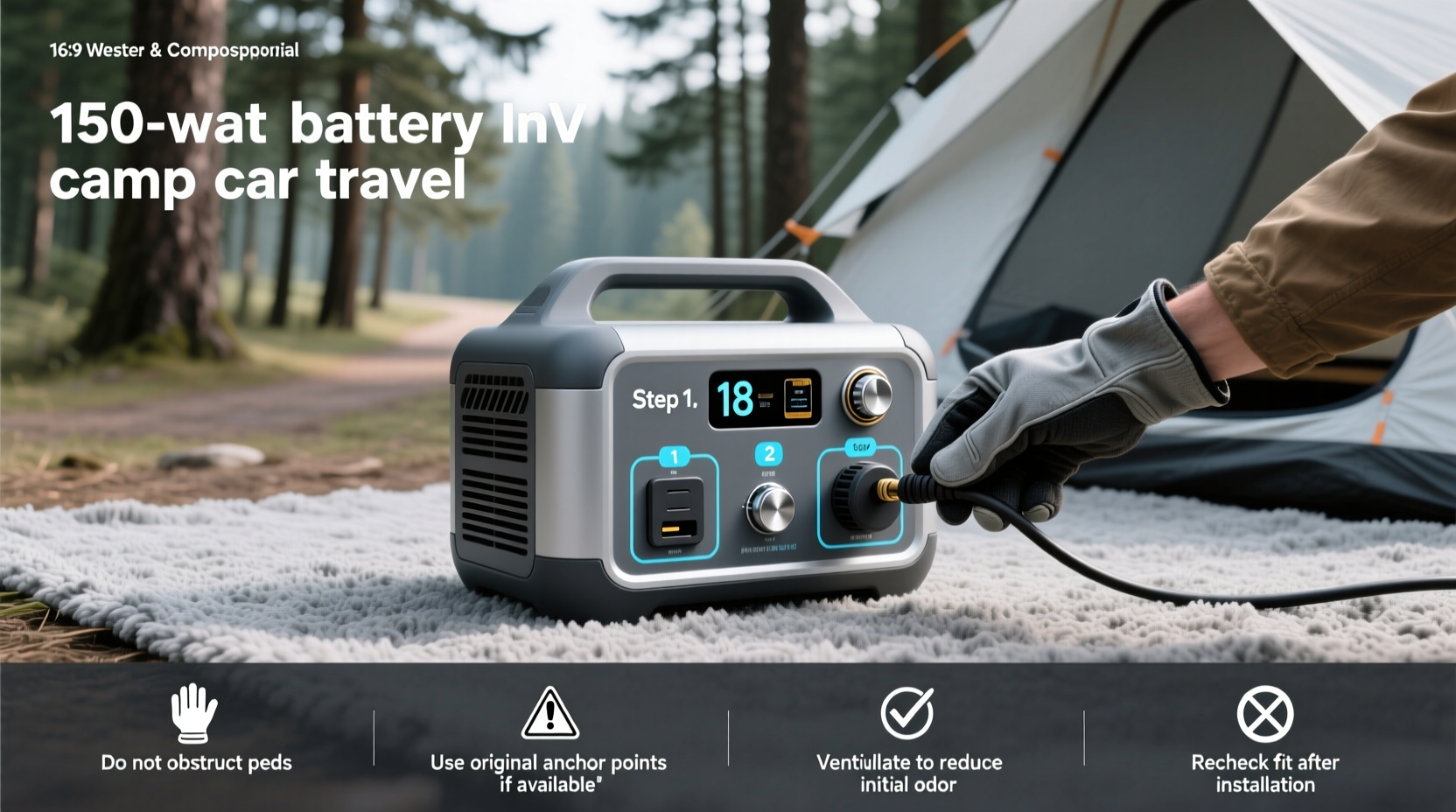 How to Choose 150-Watt Powered Inverter Generator for 18-Volt Battery ...