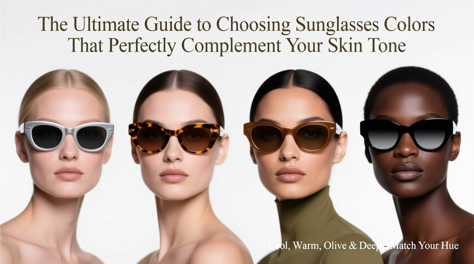 The Ultimate Guide To Choosing Sunglasses Colors That Perfectly ...