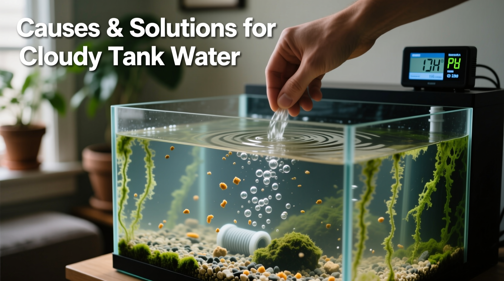 Cloudy Fish Tank Water Causes And How To Clear It Up 2