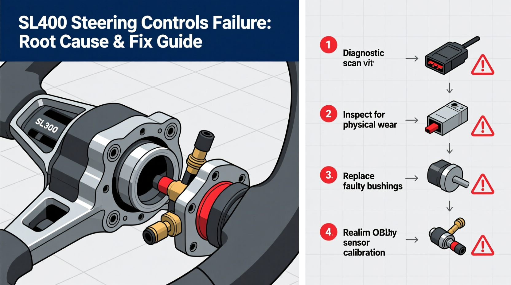 SL400 Steering Controls Failure: Root Cause & Fix Guide
