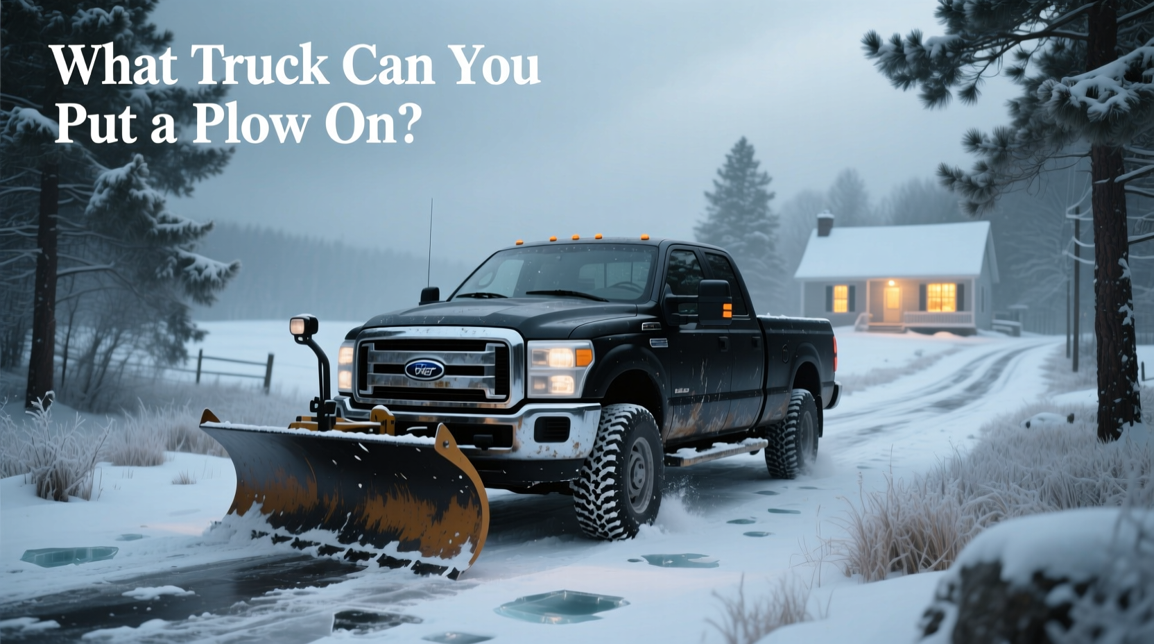 How to Choose a Plow for Your Pickup Truck – Full Guide