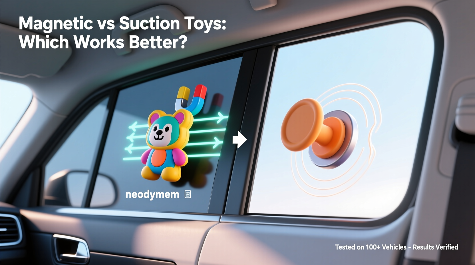 Magnetic vs Suction Toys: Which Works Better for Car Windows?