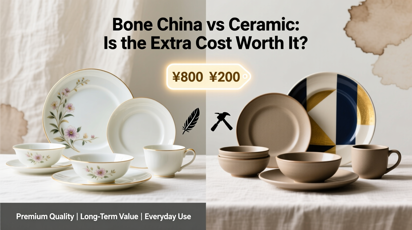 Bone China Vs Ceramic Dinnerware Is The Extra Cost Really Worth It