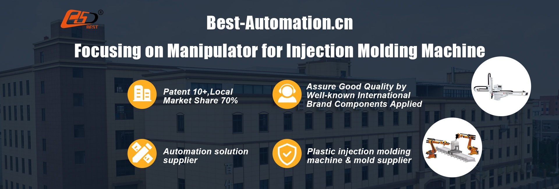 Taizhou Sonhon Import & Export Co., Ltd. - Manipulator for injection ...