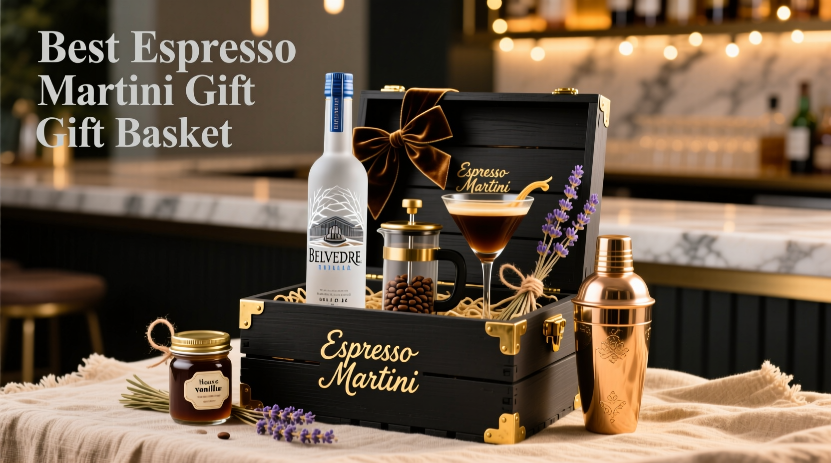 Best Espresso Martini Gift Basket Ideas For Cocktail Lovers