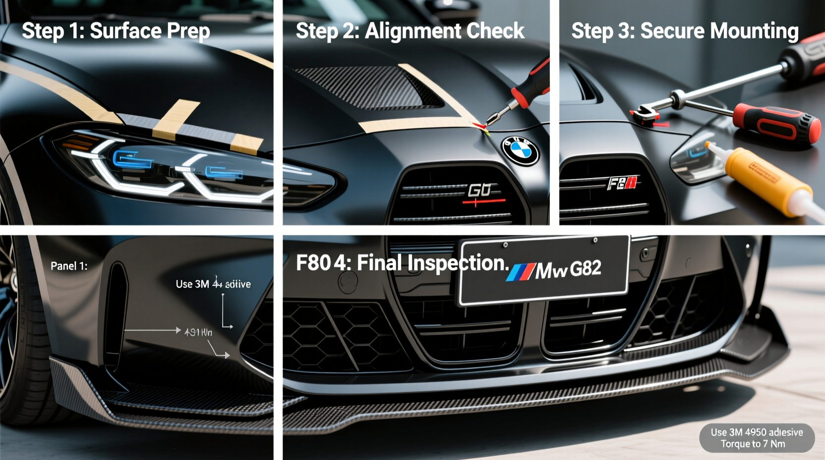 F80 Carbon Lip Install: Step-by-Step Guide & Key Tips