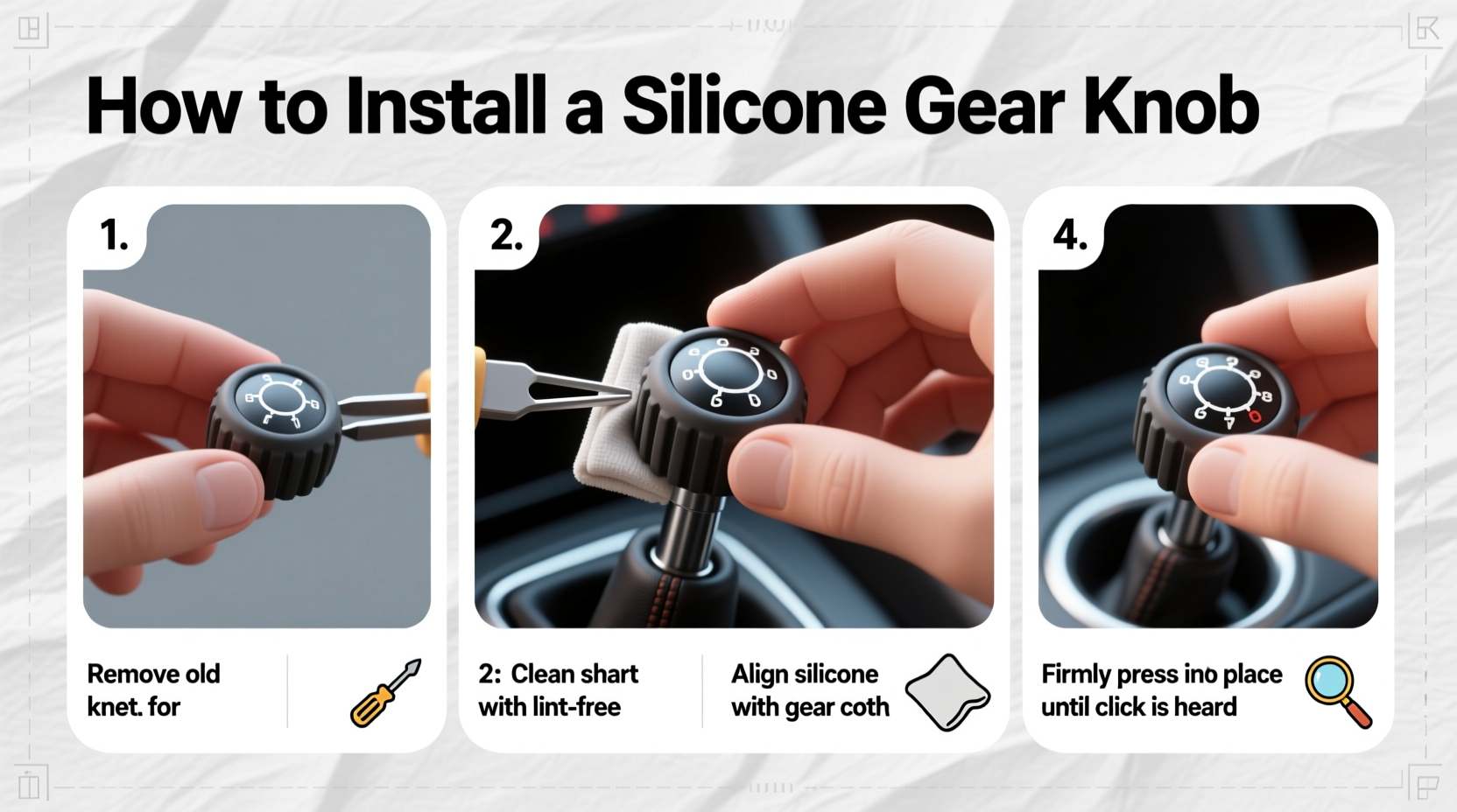 How to Install a Silicone Gear Knob: Full Step-by-Step Guide