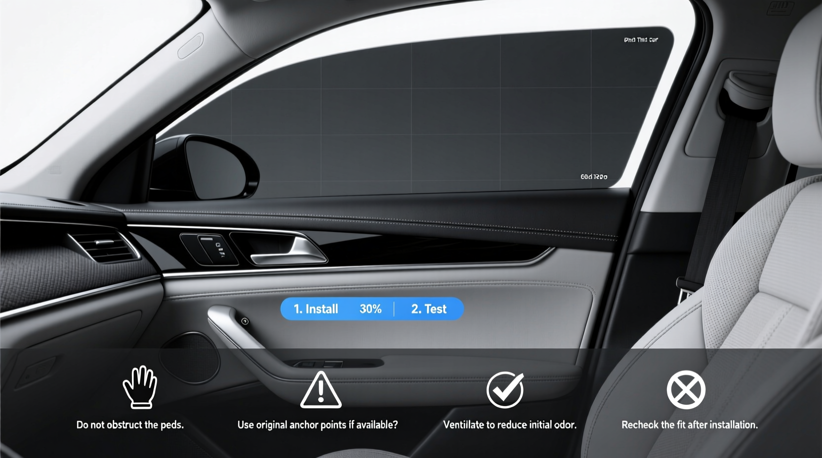 How to Choose Black Color Smart Tint PDLC Car Window: Buying Guide