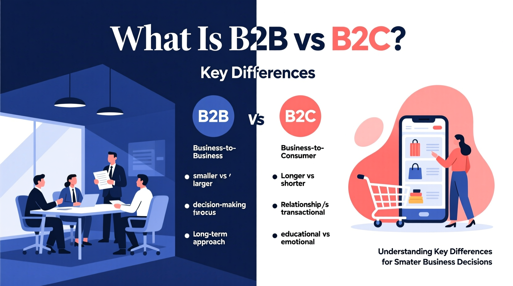 What Is B2B vs B2C? Understanding Key Differences for Smarter Business ...