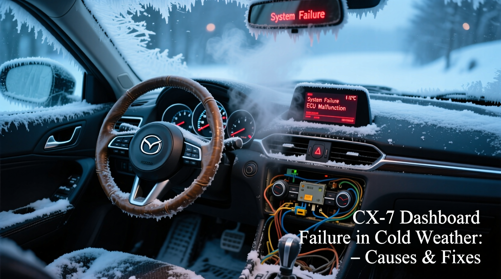 CX-5 Dashboard Failure in Cold Weather: Causes & Fixes