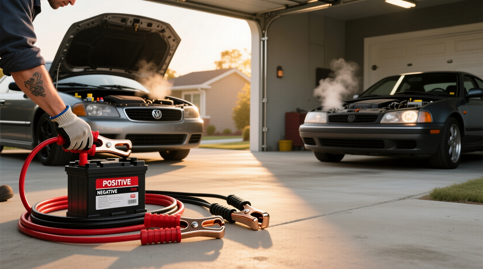 How to Jump-Start a Motorcycle with Jumper Cables